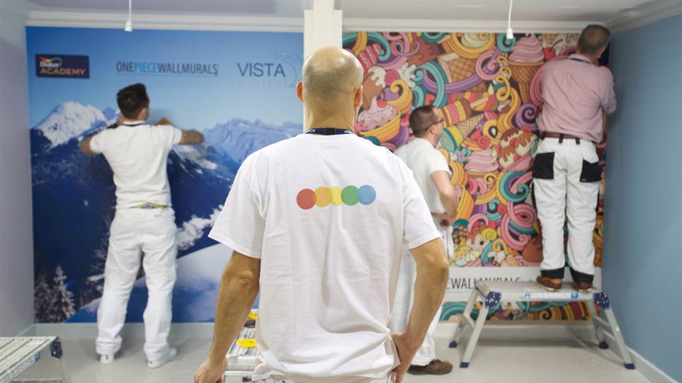 More great feedback from Digital Murals and Feature Walls course ...